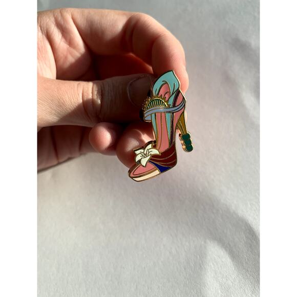 Disney | Other | Rare Authentic Mulan Disney Divas Heel Shoe Pin | Poshmark